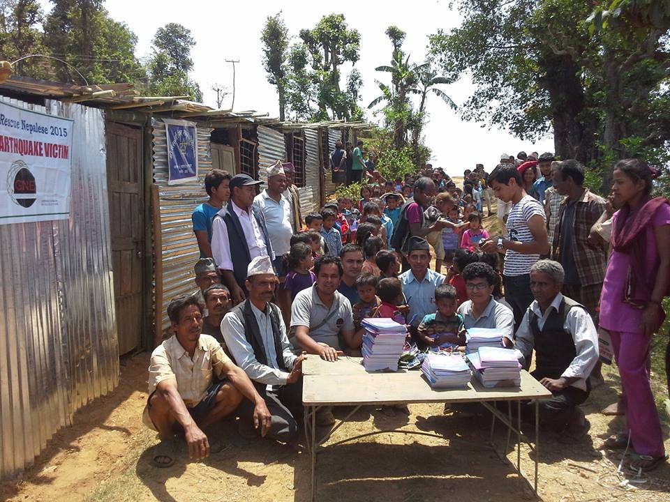 Earthquake relief from Trek Around Nepal